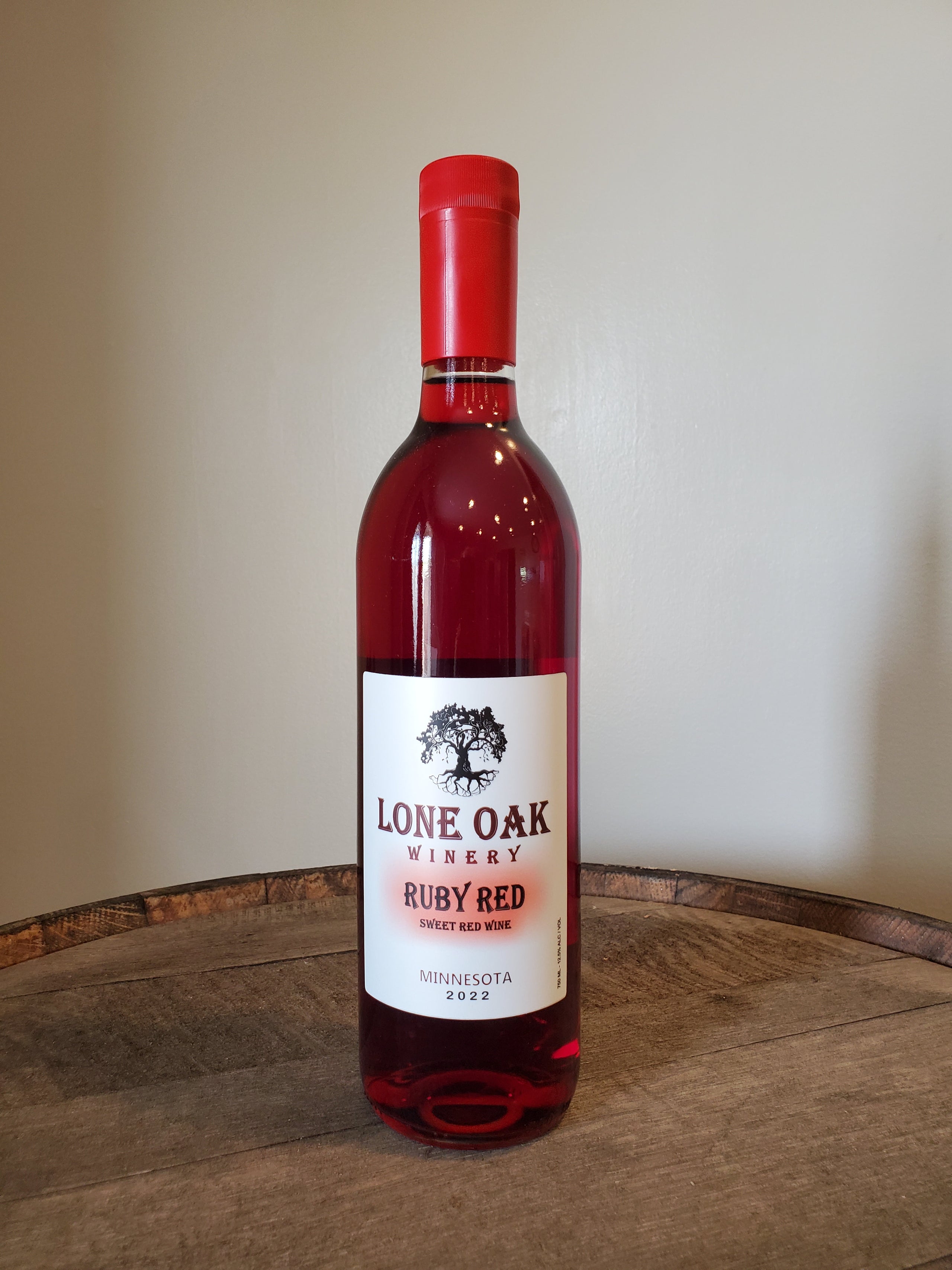 Ruby Red Lone Oak Vineyard Winery